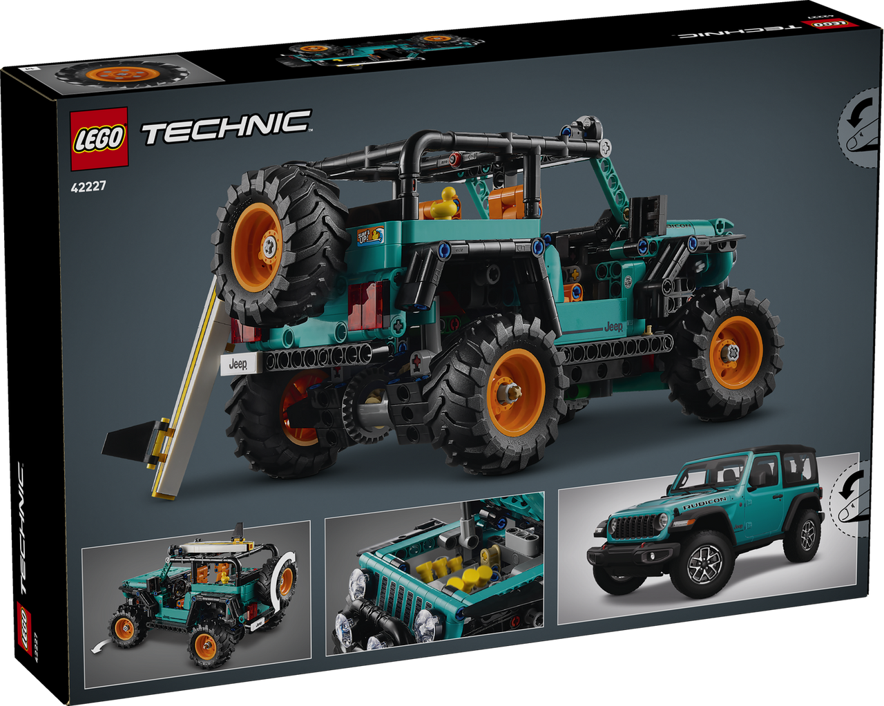 LEGO Technic 42227 Jeep Wrangler Rubicon SUV - Toy Store