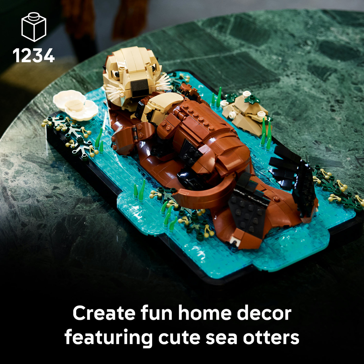 LEGO Ideas 21366 Floating Sea Otters - Toy Store