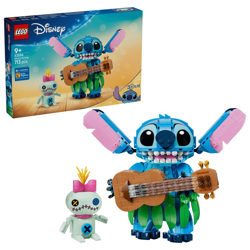 LEGO Disney 43296 Stitch & Scrump - Toy Store