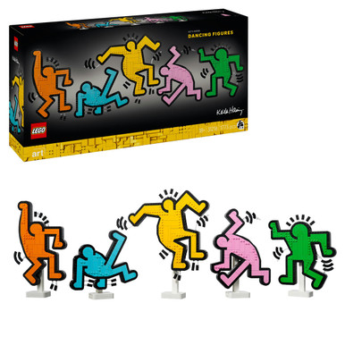 LEGO ART 31216 Keith Haring – Dancing Figures - Toy Store