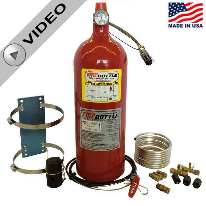 Fire Bottle AMRC-1000 Automatic or Manual Fire Suppression