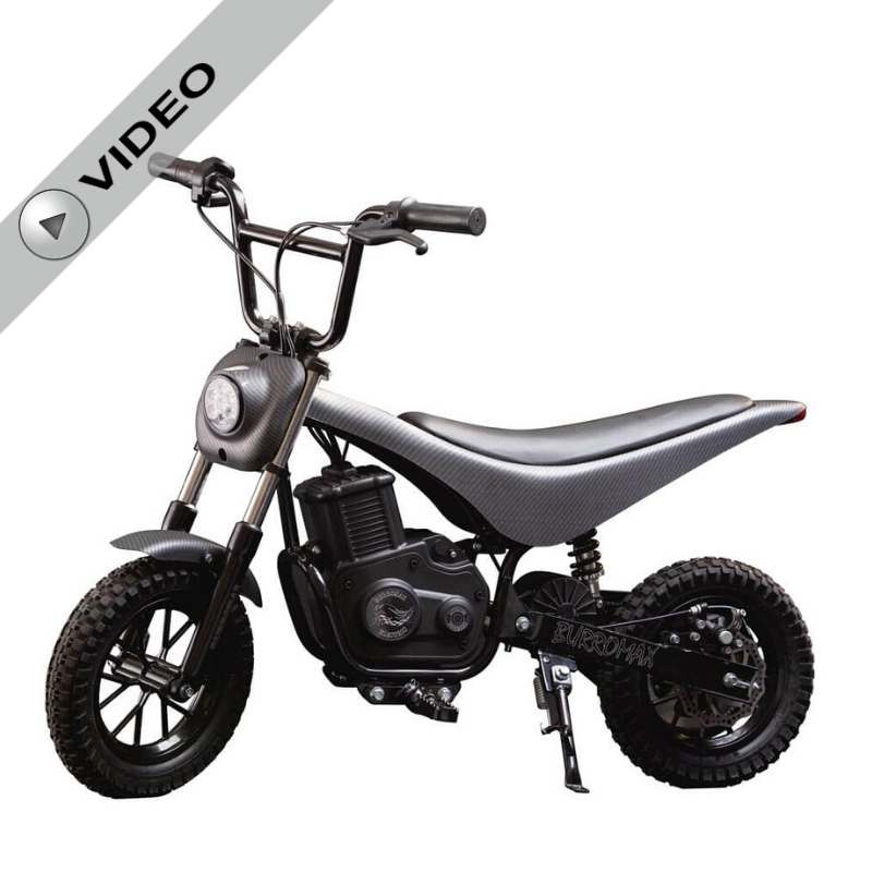BurroMax Electronic Mini Bike TT750R Carbon Fiber Pattern