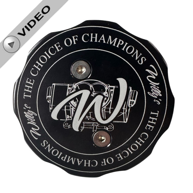 Willy's Fuel Cell Cap with High Flow Vent