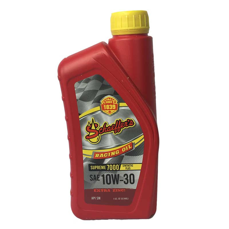Schaeffer 709 10W-30 Supreme 7000 Synthetic Racing Oil