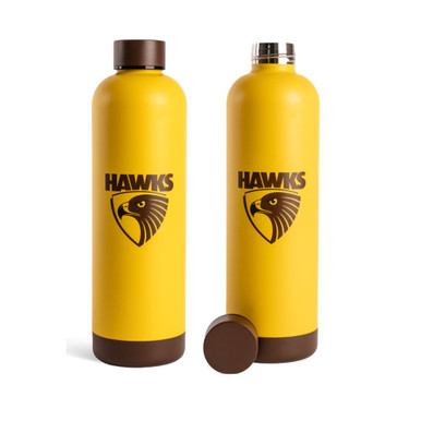 Hawthorn Hope Water Bottle 750ml Gold - HawksNest Official Hawthorn ...