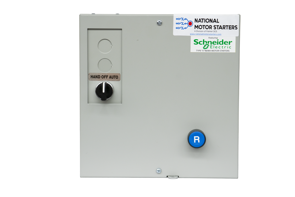 NEMA 230V 3-Phase Motor Starter with NEMA Type 1 Enclosure (S00-XE-4.5A ...