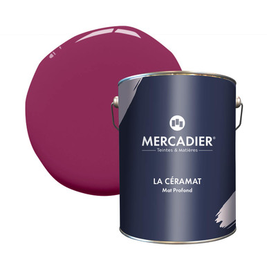 Peinture - "La céramat" - Mercadier - Couleur Opium - 5 Litres