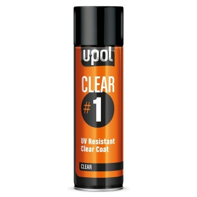 U-POL #1 Clear Lacquer Aerosol 450ml