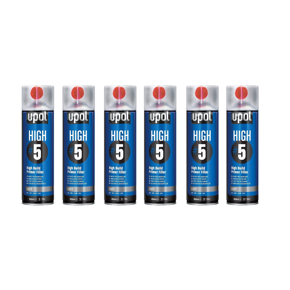 U-POL - Bulk Deal High 5 - All Colours - (£13.36 Per Can)