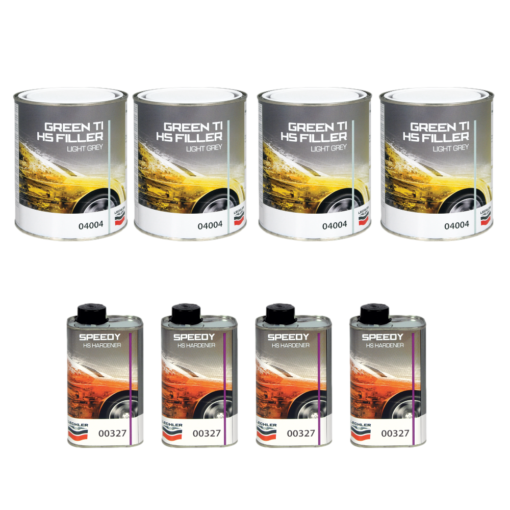 Lechler - Bulk Deal - Green TI Light Grey Primer Kit - (£31.30 Per Kit)