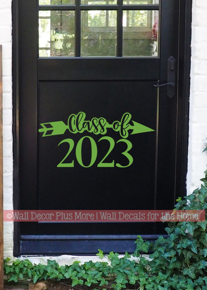 Class of 2025 Arrow Wall Art Graduation Decals Sticker for Senior High ...