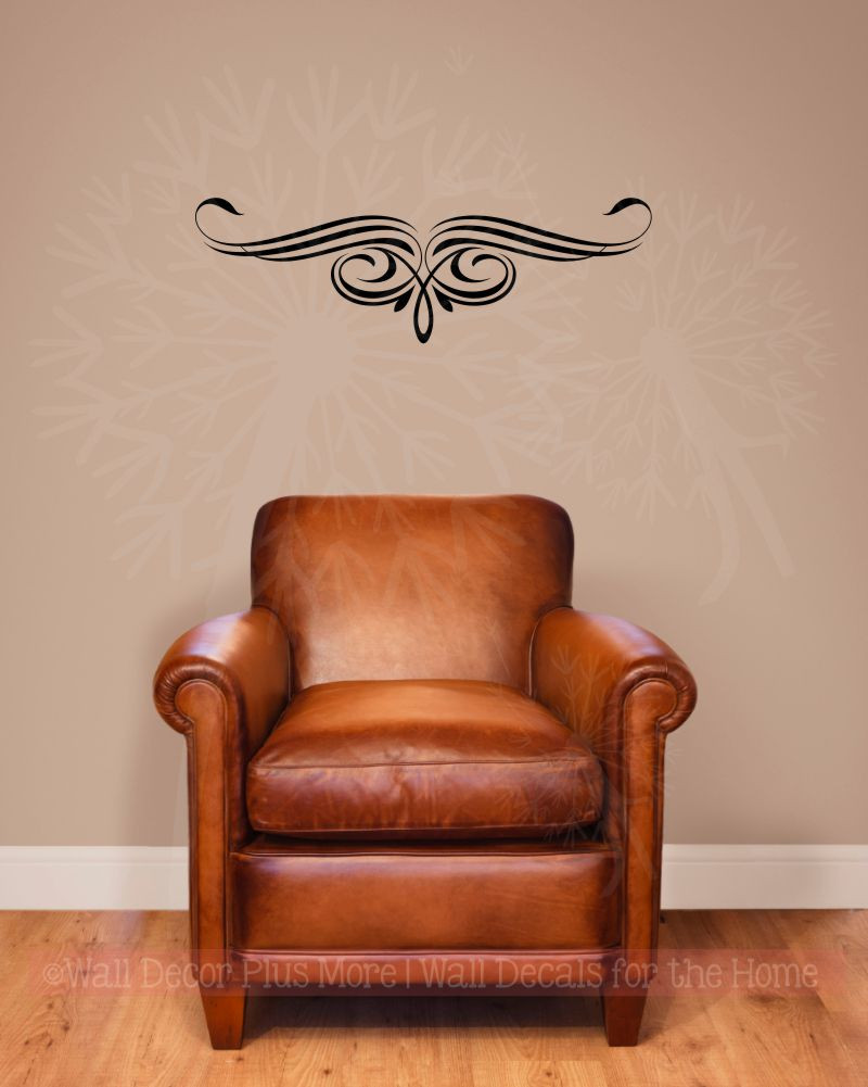 Scroll Vine Curls for Home Decor Wall Art Decal Vinyl Stickers