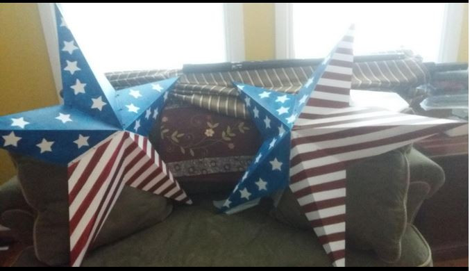 2-Inch Star Stickers for the Wall Decor Vinyl Wall Art