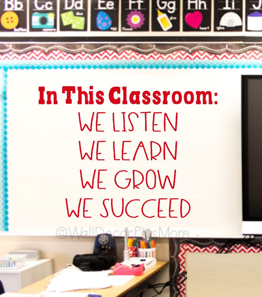 Roose School Learning Wall