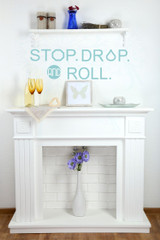 Stop Drop Roll Essential Oil User Wall Lettering Vinyl Sticker Decals Decor