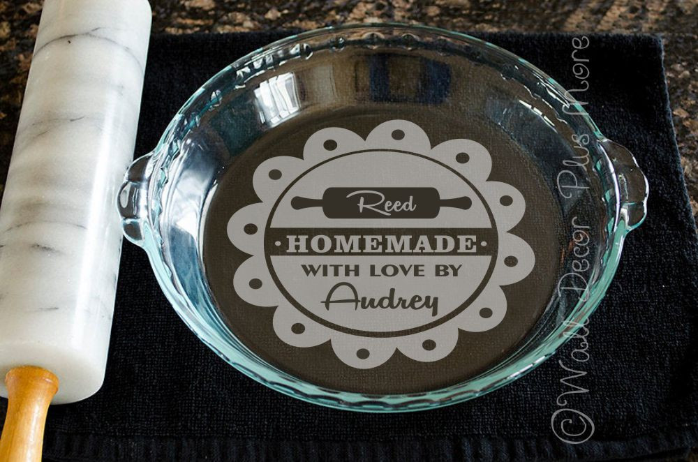 Personalized Vinyl Decal Sticker Stencil for Etching on Glass, Homemade ...