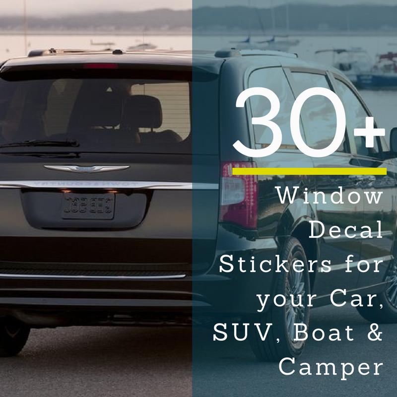 Decorate Your Ride With Fun and Self-Expressive Car Decals - Wall Decor ...