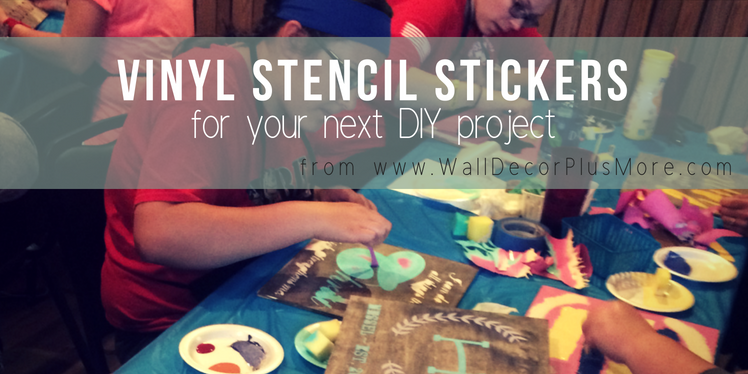 Why One-time Use Adhesive Stencils for Painting Are Better - Wall Decor ...