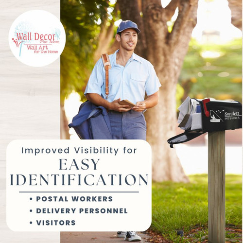 Fisherman Mailbox Lettering Fishing Boat Custom Name Address Vinyl ...