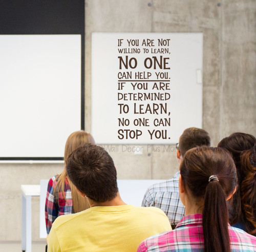 Back To School Wall Decals, Classroom Teacher Wall Art Stickers