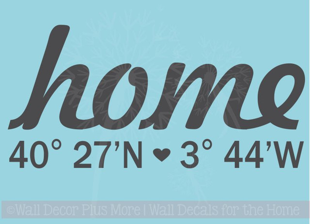 Custom Home Wall Stickers Farm Address Vinyl Letters Decals