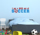 Kick Out of Soccer Sports Decals Wall Stickers Vinyl Lettering Art Boy ...
