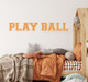Play Ball Wall Sticker Decals Art Cutout Letters for Kids or Teens Cool ...