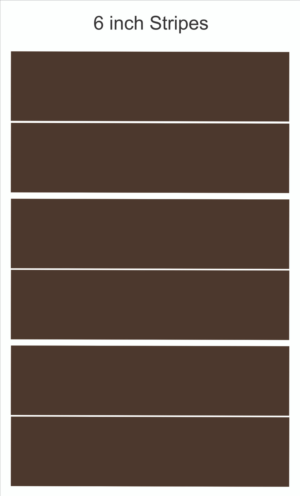 Wall Decal Solid Stripes, Vinyl Stickers to Make a Room Border