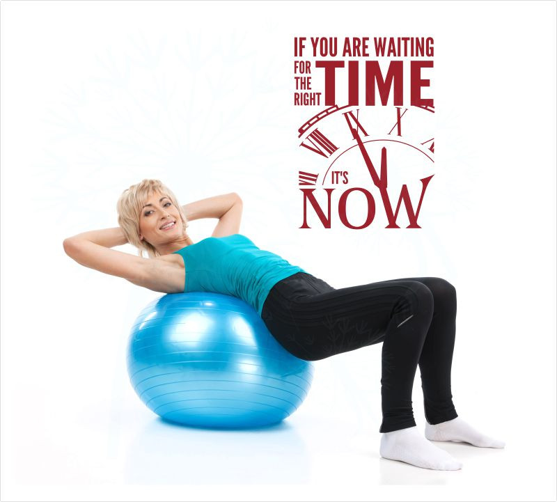 Right Time Its Now Motivational Wall Quotes Vinyl Wall Art Decal