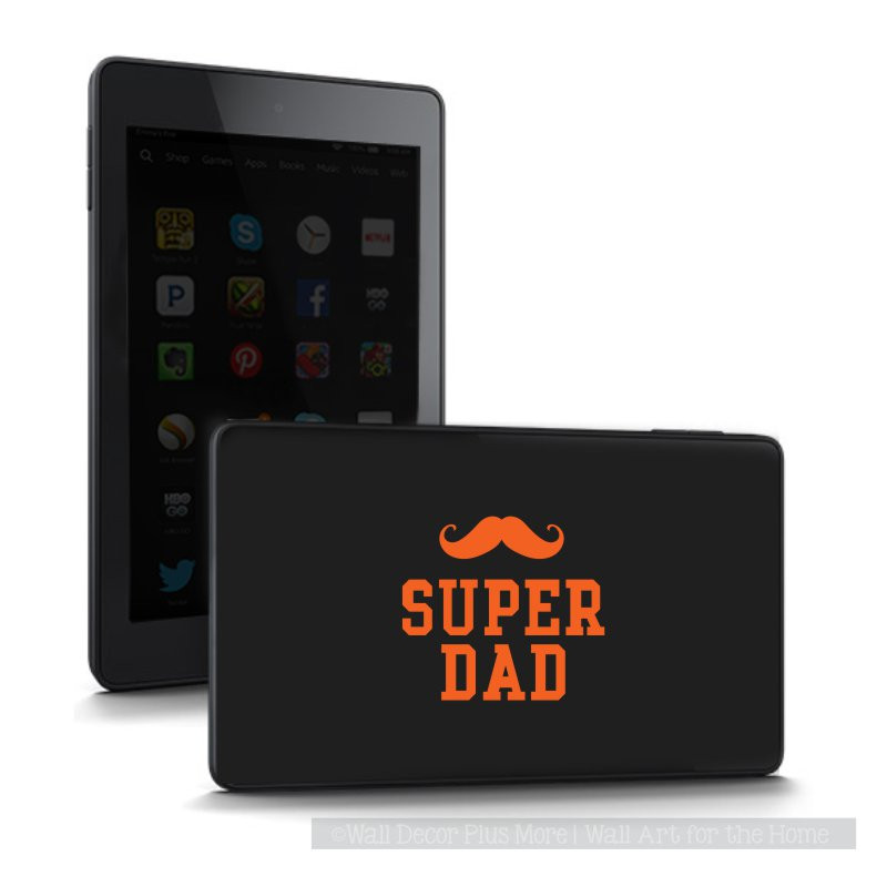 Best Dad Quotes Tumbler Mug Decals Super Father's Day Gift Car Sticker