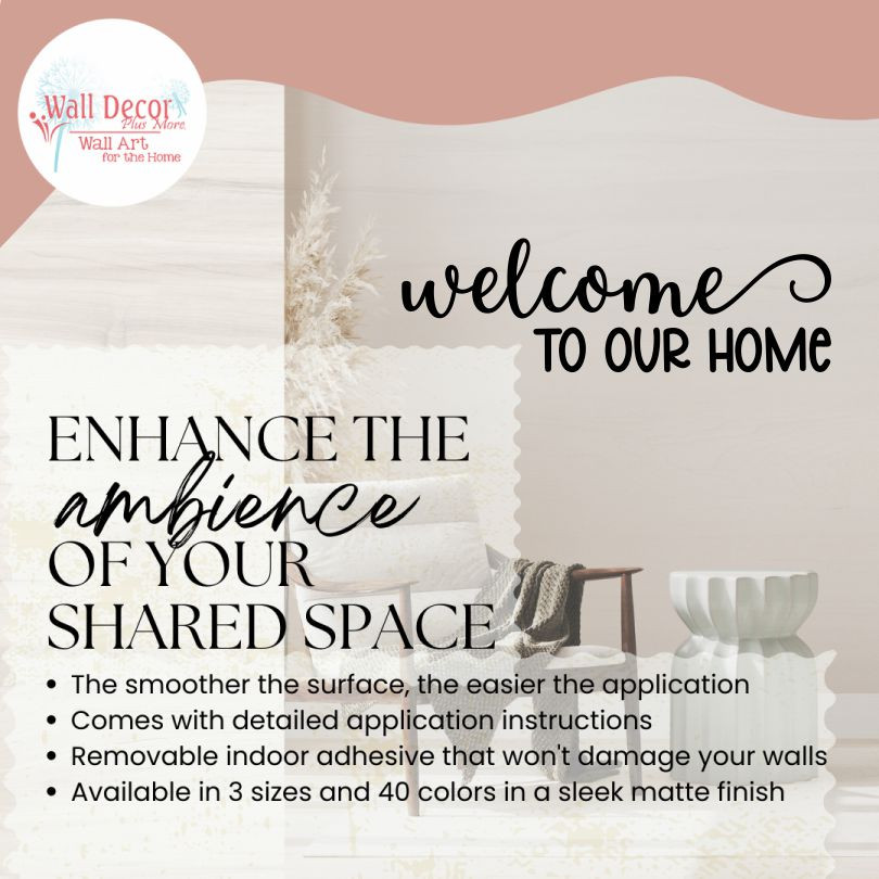 Enhance Your Home Entryway with Wall Art Decor - Welcome To Our Home