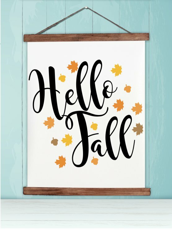 Wood and Canvas Wall Hangings for Home Decor