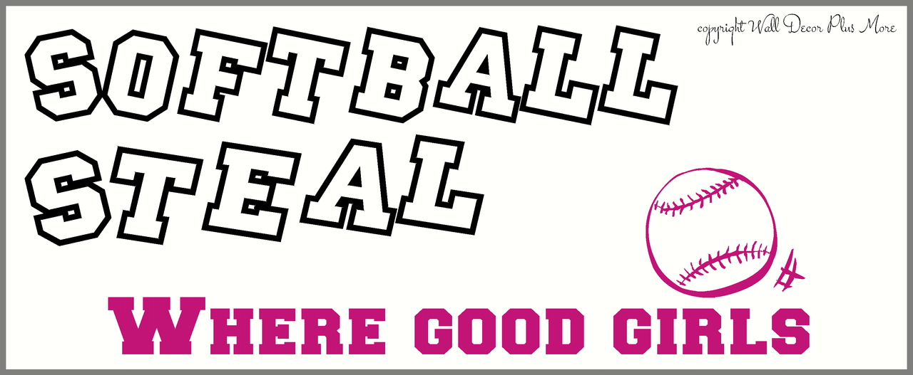 cute softball coloring pages