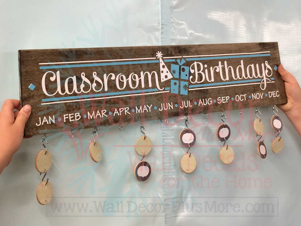 Classroom Birthdays Vinyl Sticker Decals for School Birthday Board DIY ...