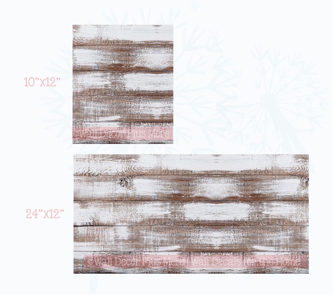 Printed Rustic Chippy Wood Grain Vinyl Sticker Self-Adhesive Liner or ...