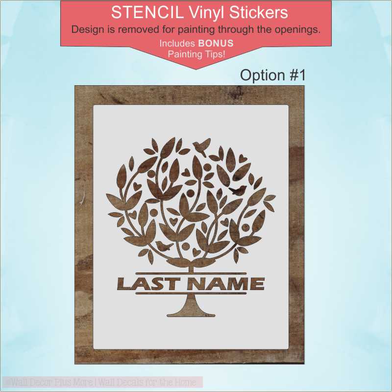 Vinyl Family Tree On Canvas Free Family Tree Maker And Examples Online