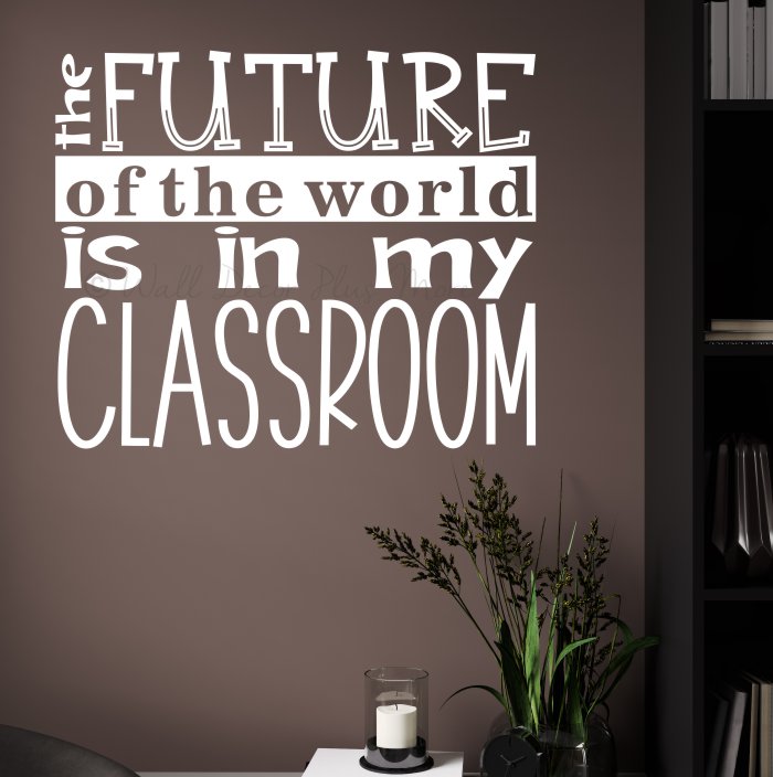 School Wall Decor Sticker Future In My Classroom Teacher Art Decal