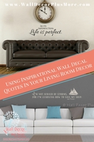 Living Room Decals to Inspire - Wall Decor Plus More