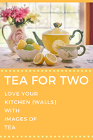 Love your Kitchen {walls} with Afternoon Tea - Wall Decor Plus More