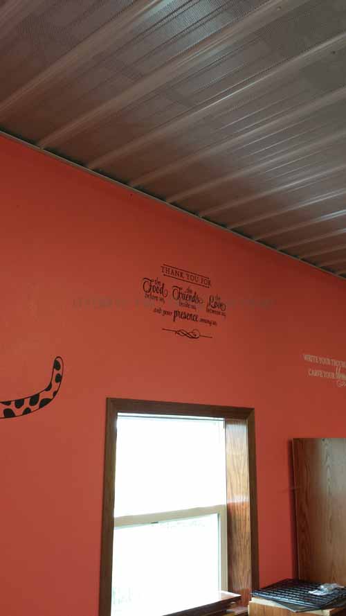 See Our Updated Showcase Wall of Vinyl Stickers on Display - Wall Decor ...