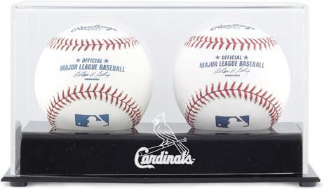 Deluxe MLB Two Baseball Cube Cardinals Display Case | Nikco Sports ...