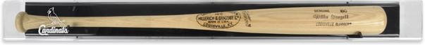 Deluxe Baseball Bat Cardinals Display Case | Nikco Sports Memorabilia