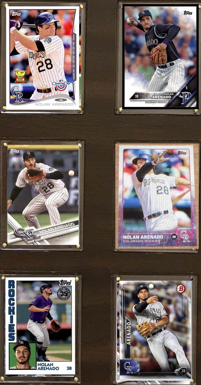 Nolan Arenado Colorado Rockies16x20 Photo Plaque