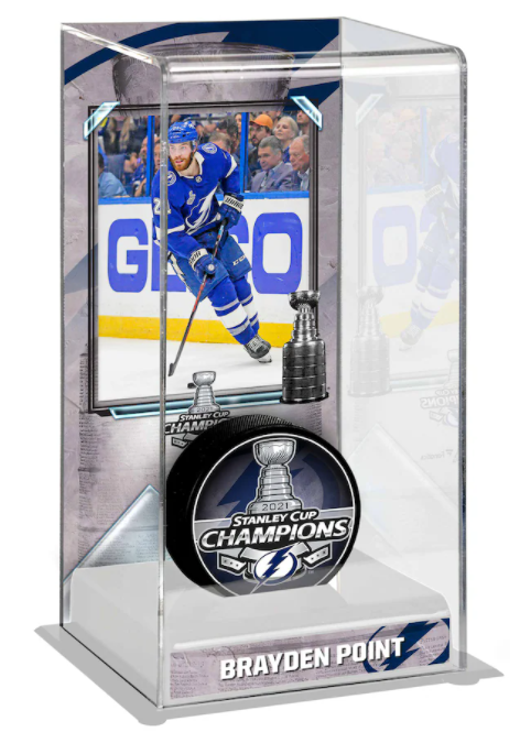 Shop Tampa Bay Lightning Brayden Point 2021 Stanley Cup Champions Logo ...