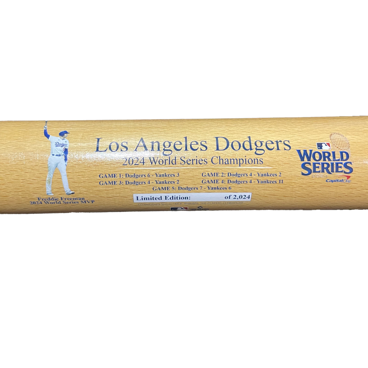 Shop Los Angeles Dodgers World Series Champions Bat Limited Edition ...