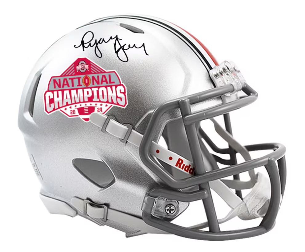 Osu Football Helmet Limited Edition Ohio State Buckeyes 2024 CFP