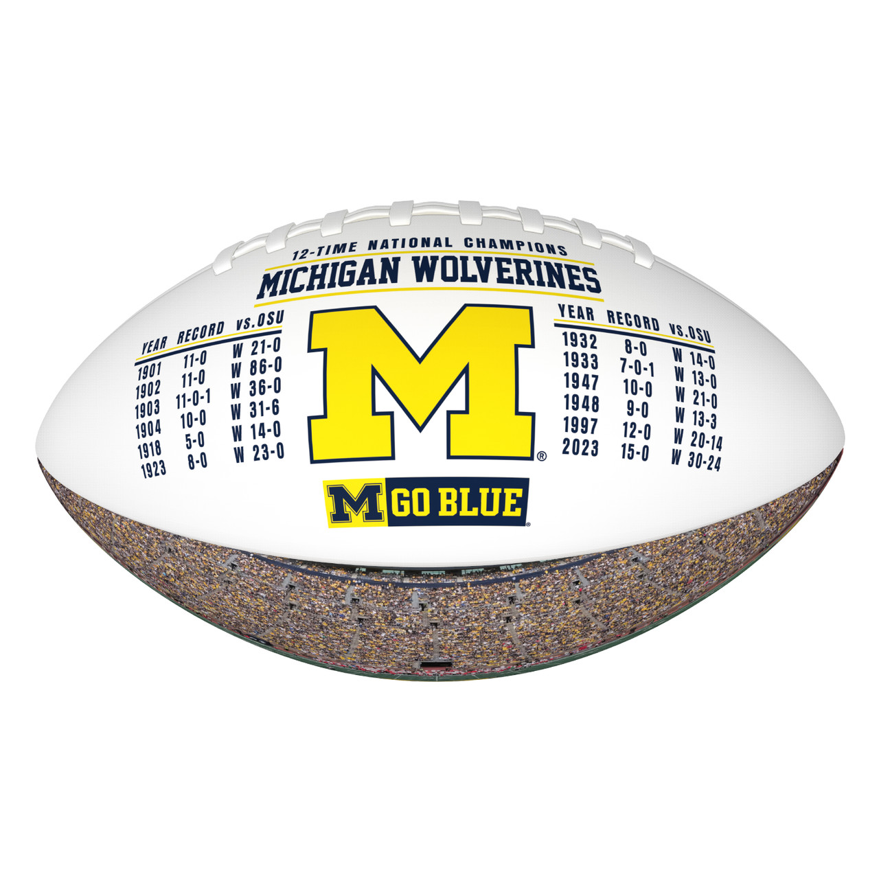 Buy Michigan Wolverines "The Game" Rivalry Limited Edition Football