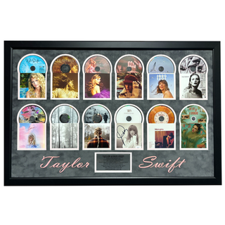 Shop Taylor Swift All Studio Album Signed CD Collage – Limited Edition ...
