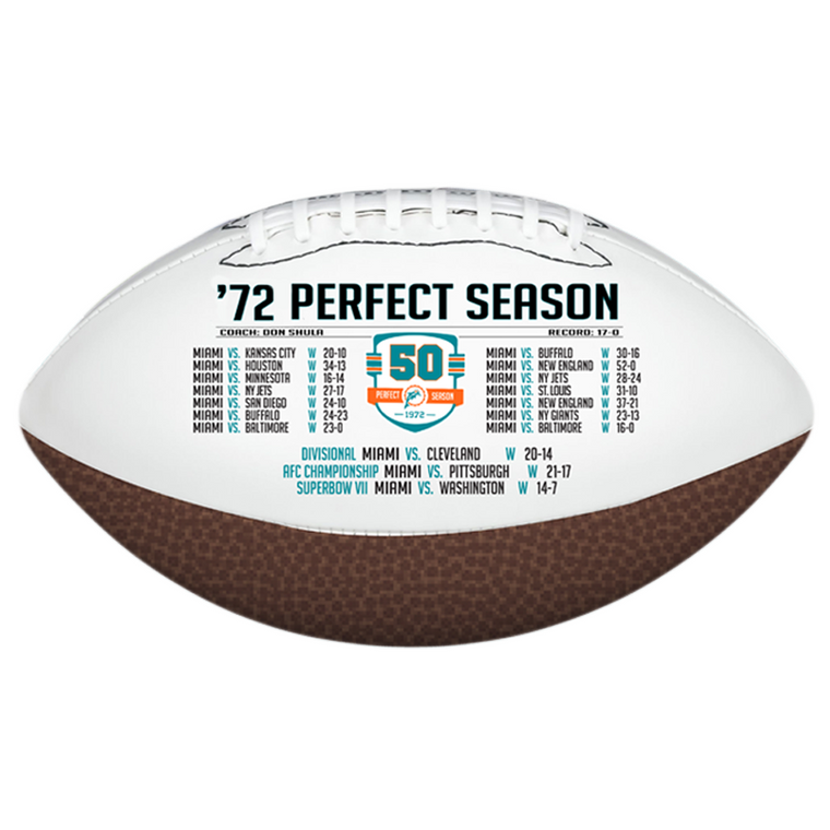 Shop Miami Dolphins 1972 Perfect Season 50th Anniversary Exclusive ...