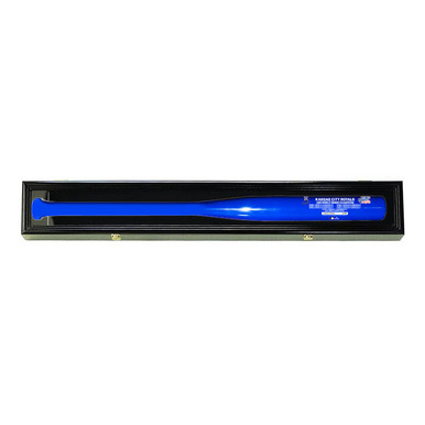 Black Lockable Baseball Bat Display Case Holder Wall Rack w/ UV Protection